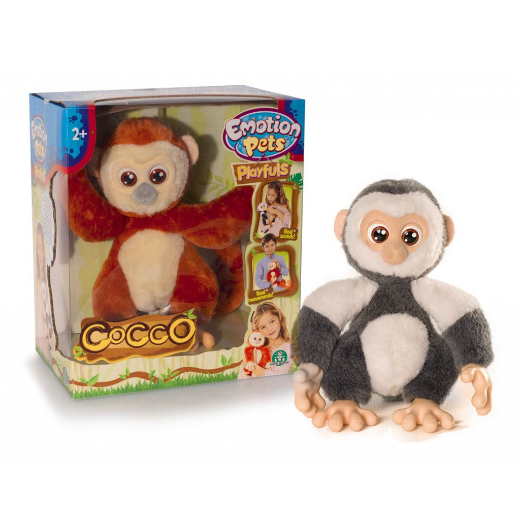 Scimmiette Interattive Cocco e Nutty Playfuls - Giochi Preziosi