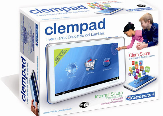 ClemPad Clementoni - Tablet Android per bambini