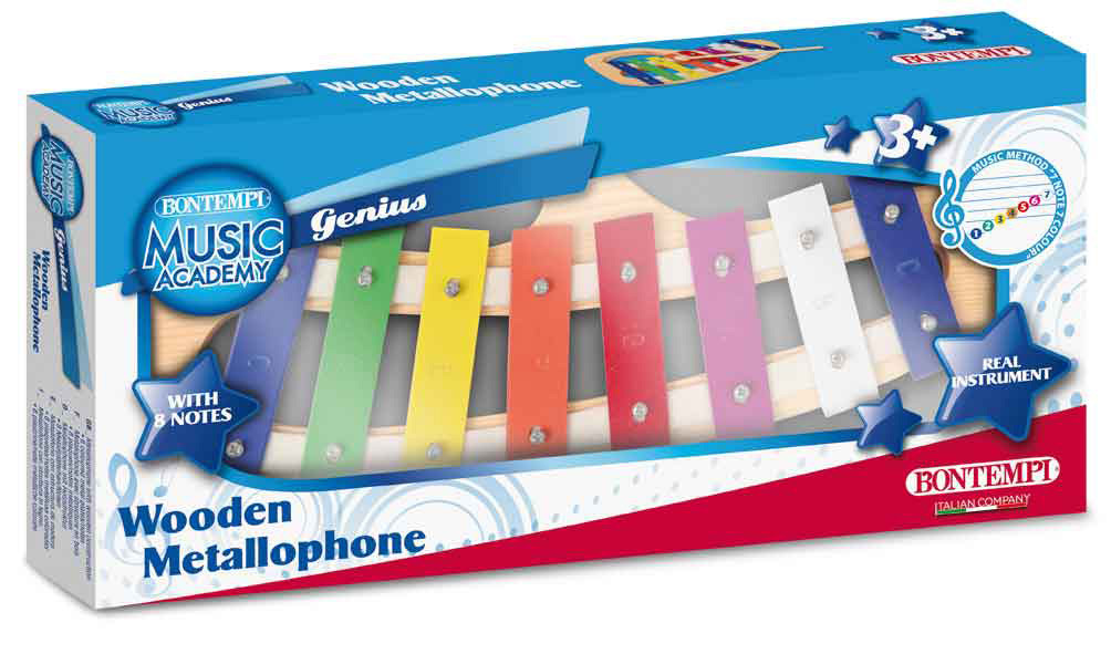 Metallofono in Legno - Bontempi XMW8