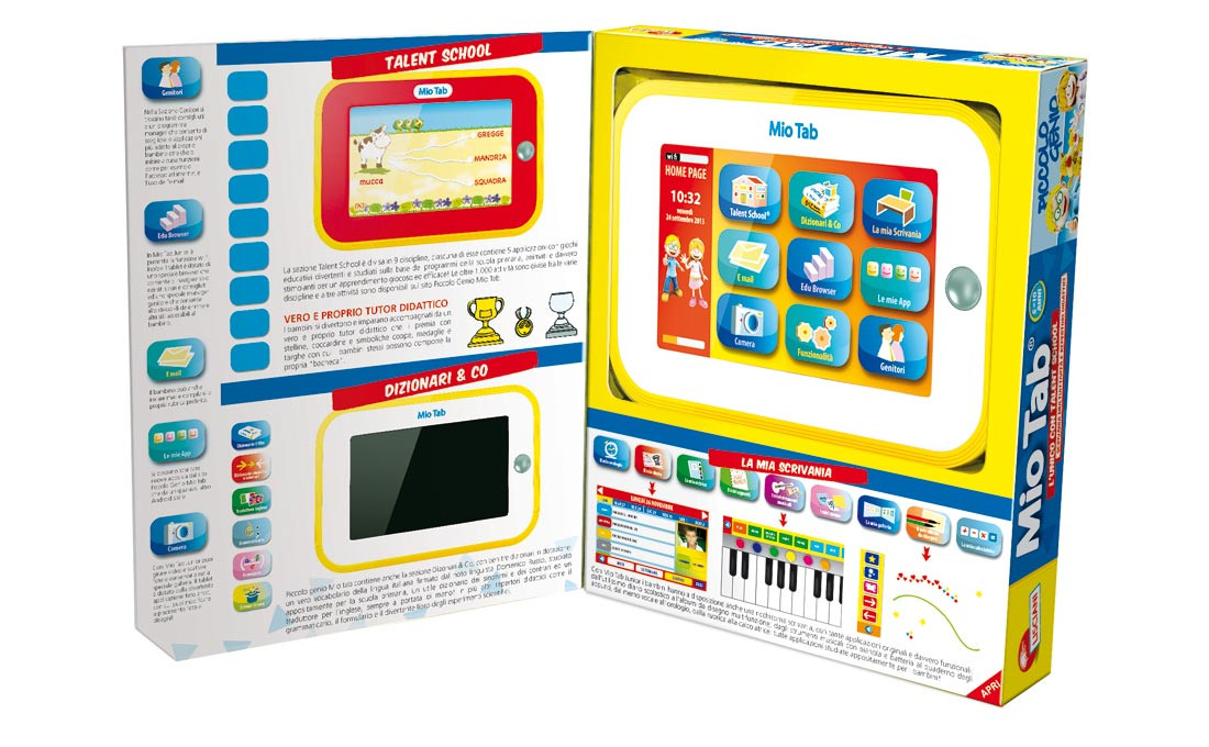 Mio Tab Junior - Tablet Lisciani Giochi - educativi e prescolastici