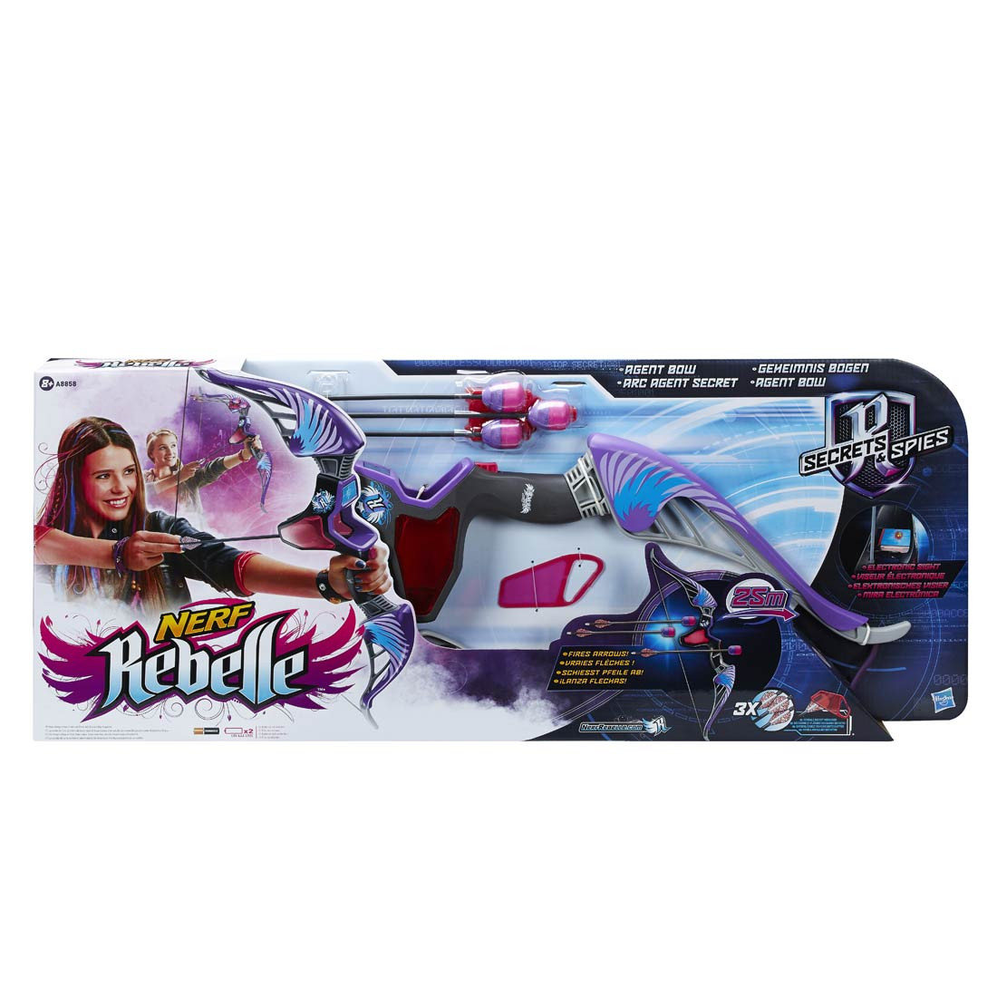 Arco Nerf Rebelle Agent Bow - Hasbro