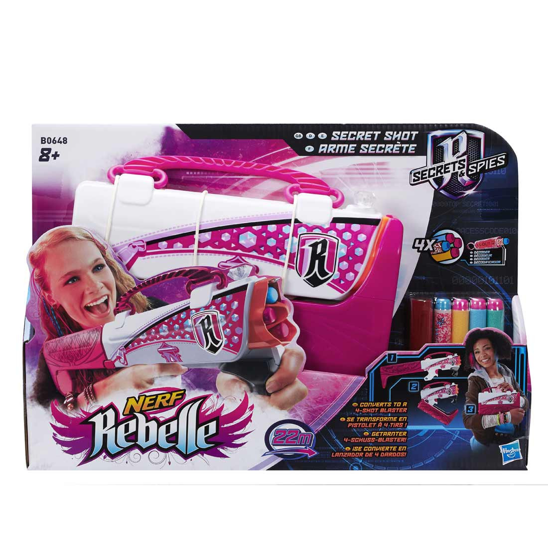 Nerf Rebelle Secret Shot - Hasbro