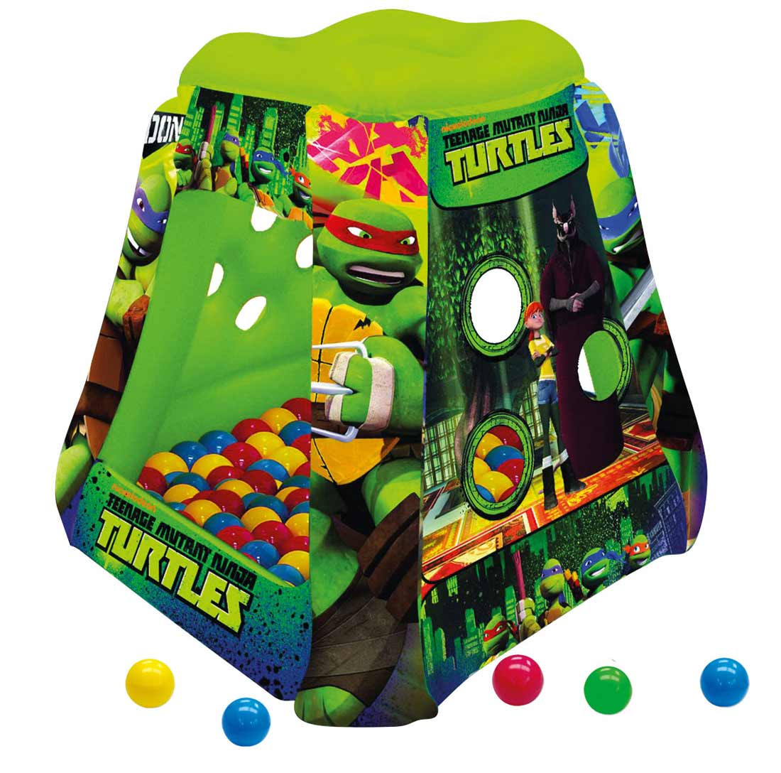Playground Turtles con 20 palline - Giocheria HDG70132