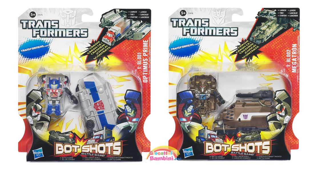 Transformers lanciatore bot shot Hasbro